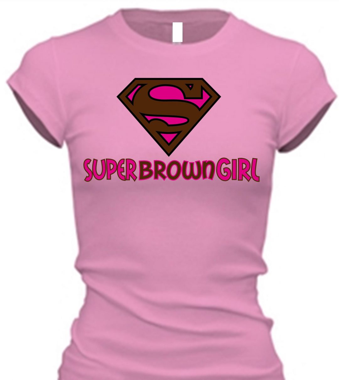 Super Brown Girl | Brown Baby Design